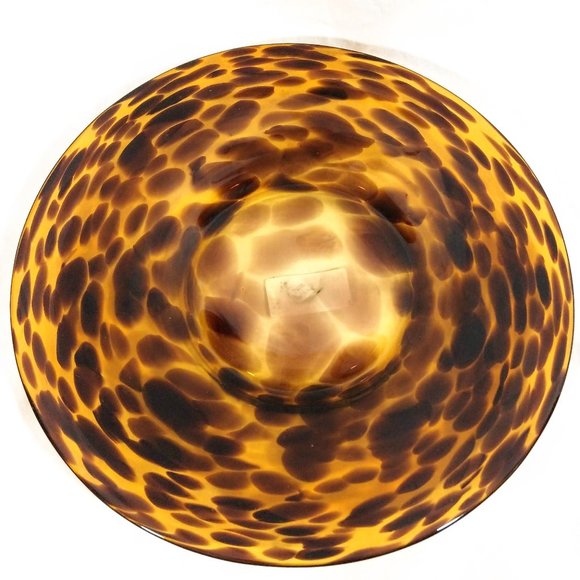 Pier 1 | Dining | Set Of 2 Nwt Pier Tortoise Shell Glass Plates | Poshmark